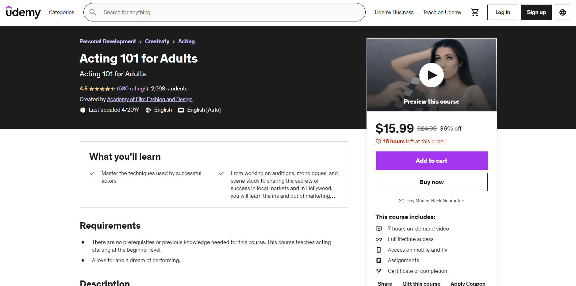 12 Best Online Acting Classes of 2025: Free & Paid