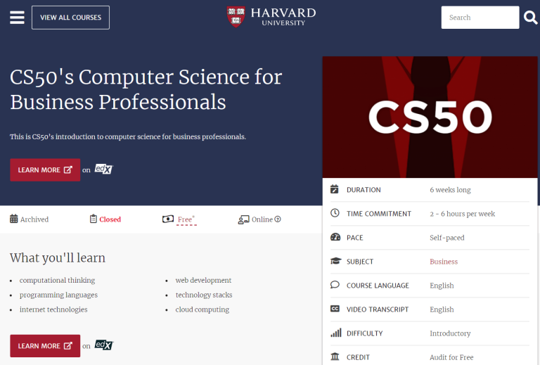13 Best Free Harvard Online Courses (2025)