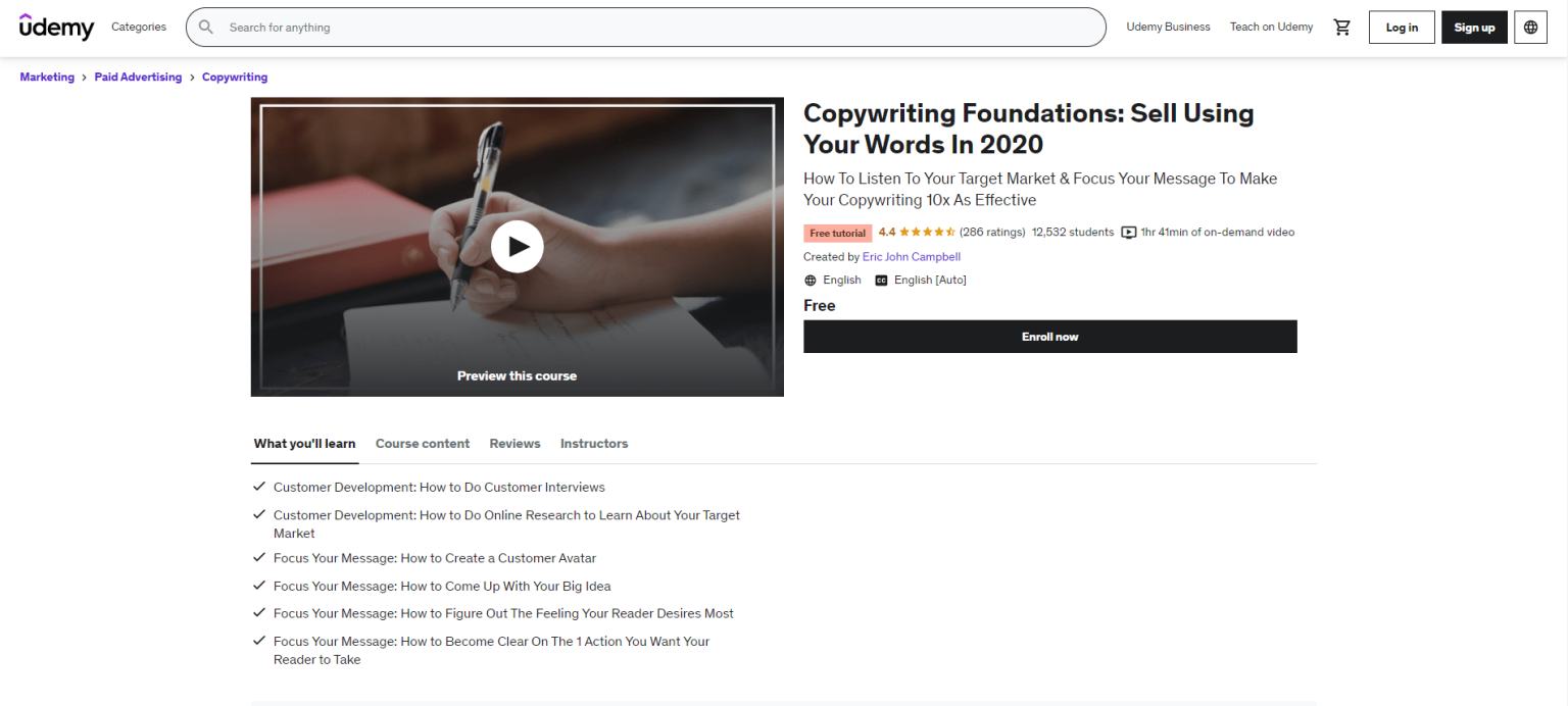 How to Learn Copywriting For Free in 2025 (Guide)