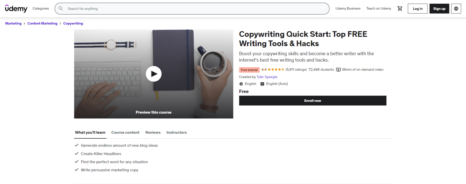 How to Learn Copywriting For Free in 2025 (Guide)