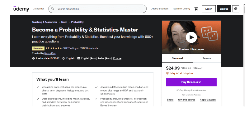 15 Best Online Statistics Course With Certificates for 2025