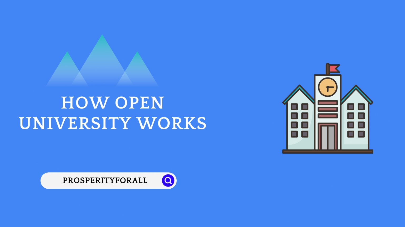 How Open University Works And How Will It Help You?