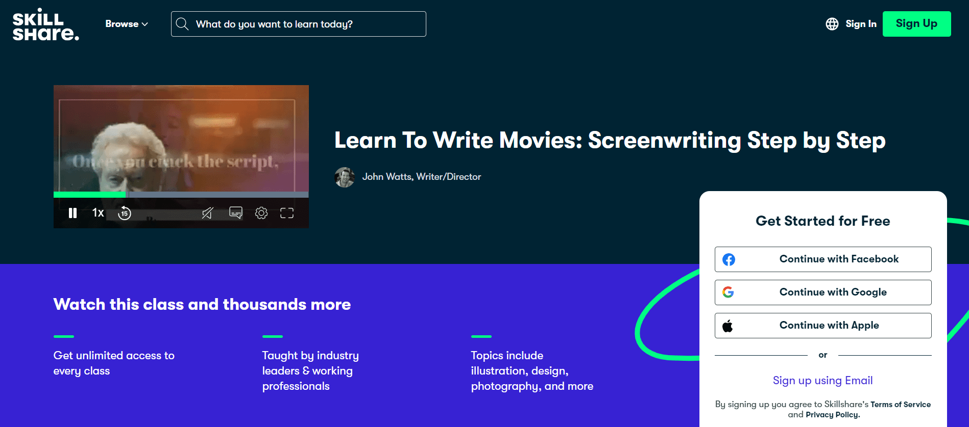 11+ Best Online Screenwriting Classes To Consider In 2025