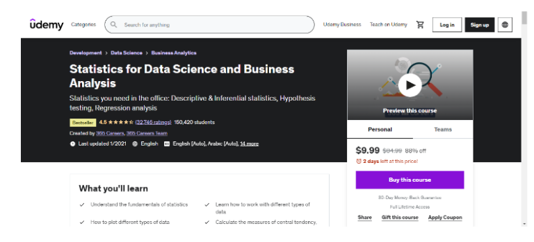 15 Best Online Statistics Course With Certificates for 2024
