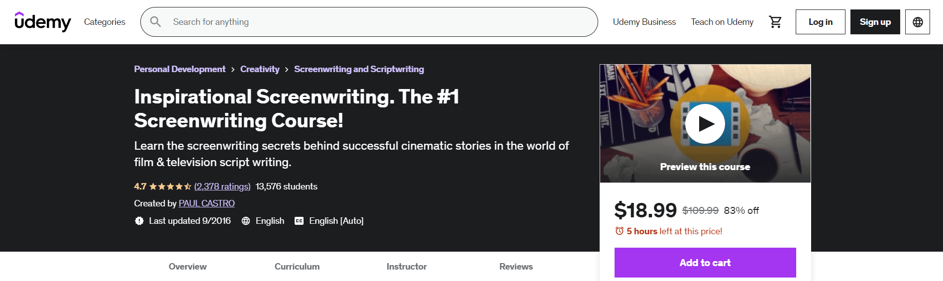 11+ Best Online Screenwriting Classes To Consider In 2025