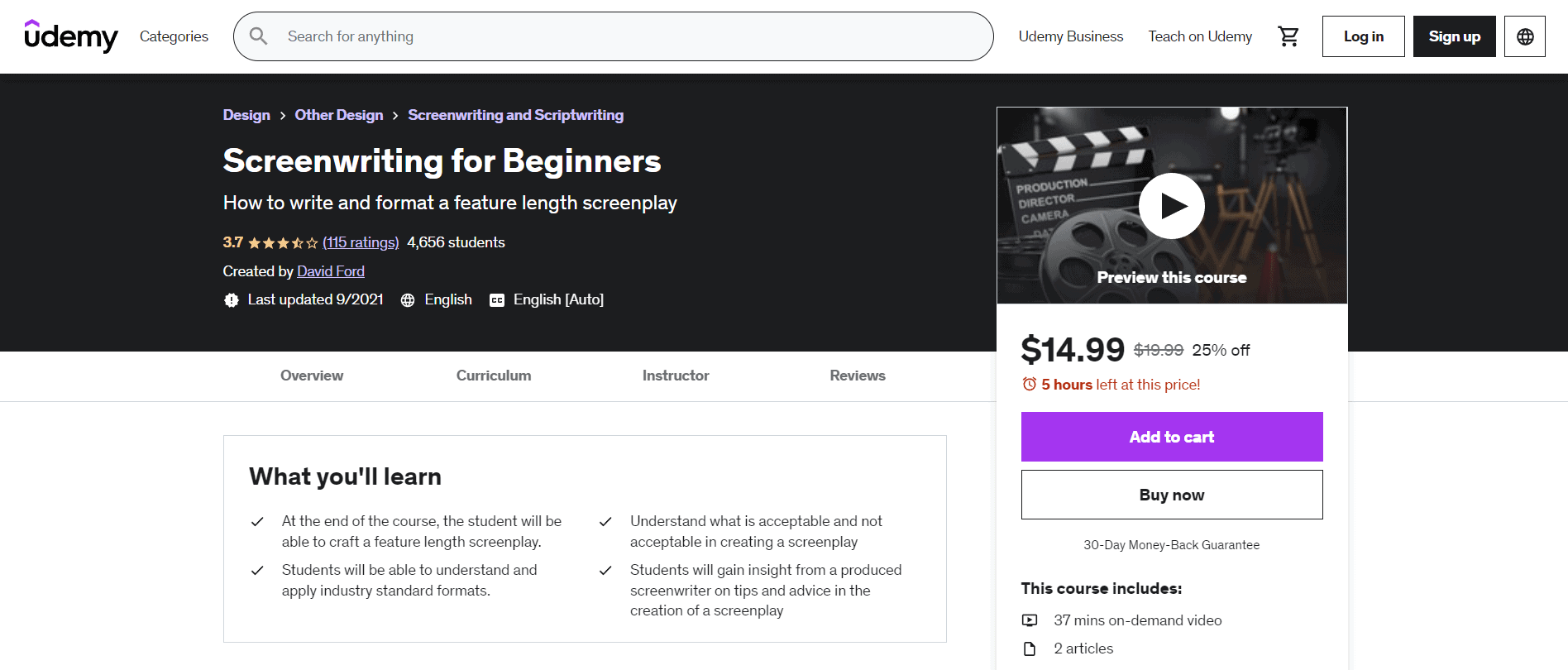 11+ Best Online Screenwriting Classes To Consider In 2025