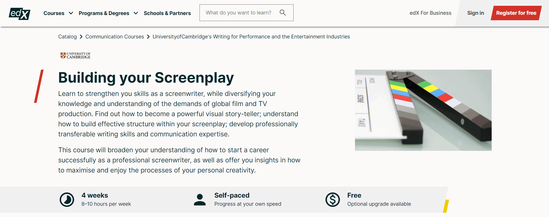 11+ Best Online Screenwriting Classes To Consider In 2025