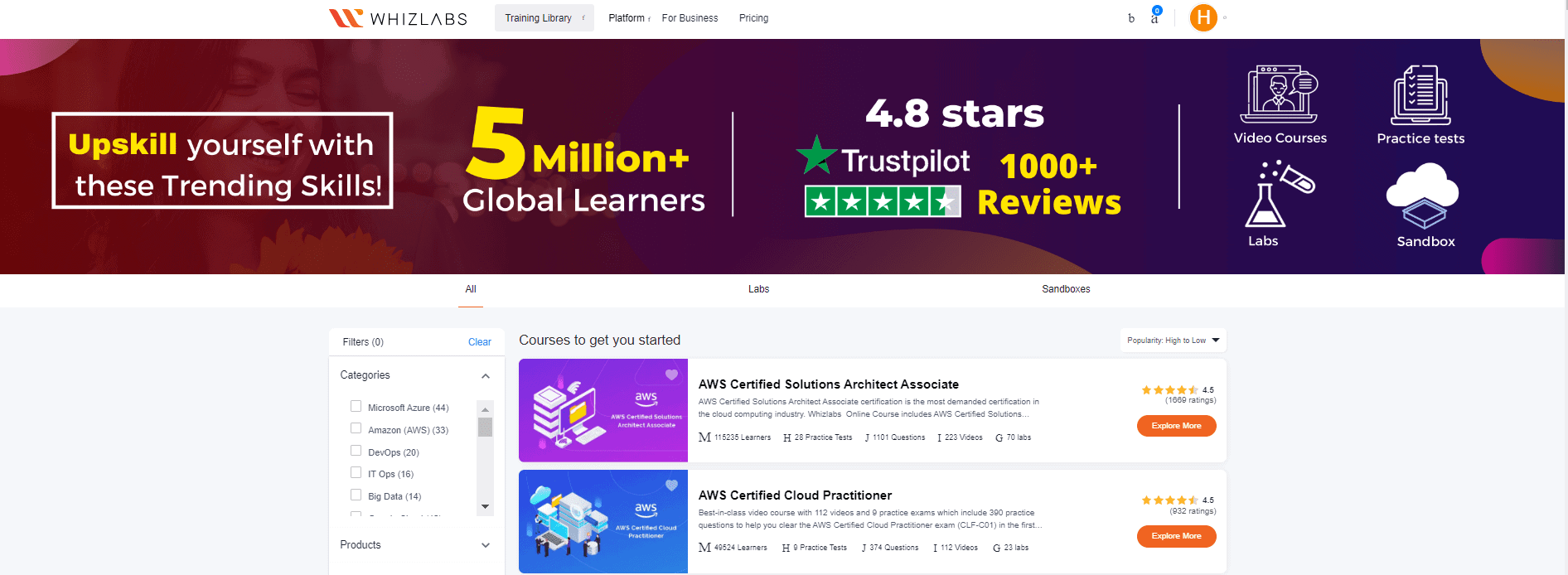 Whizlabs Promo Code 2025: Exclusive 50% Off On Annual Plans