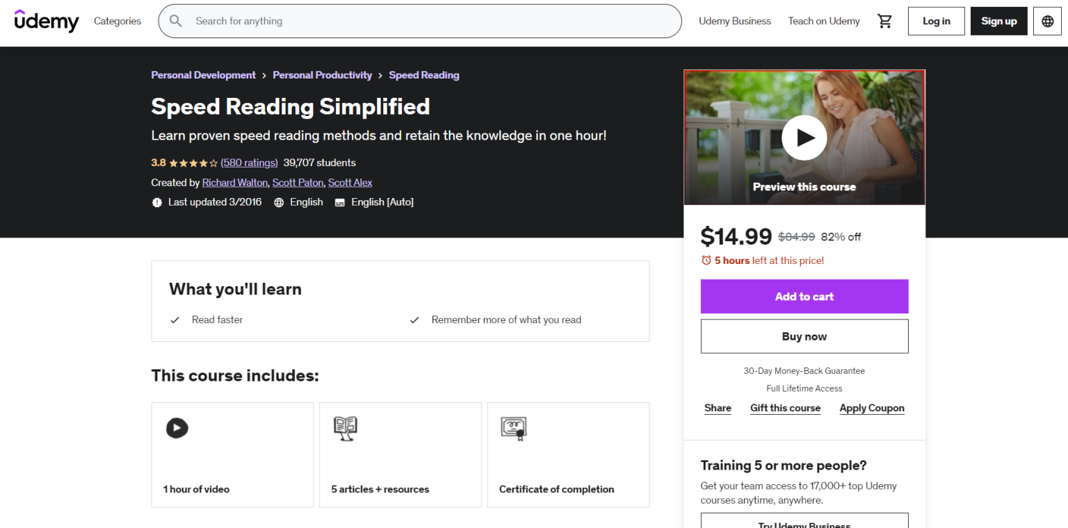11 Best Speed Reading Courses for 2025 (Free & Paid)