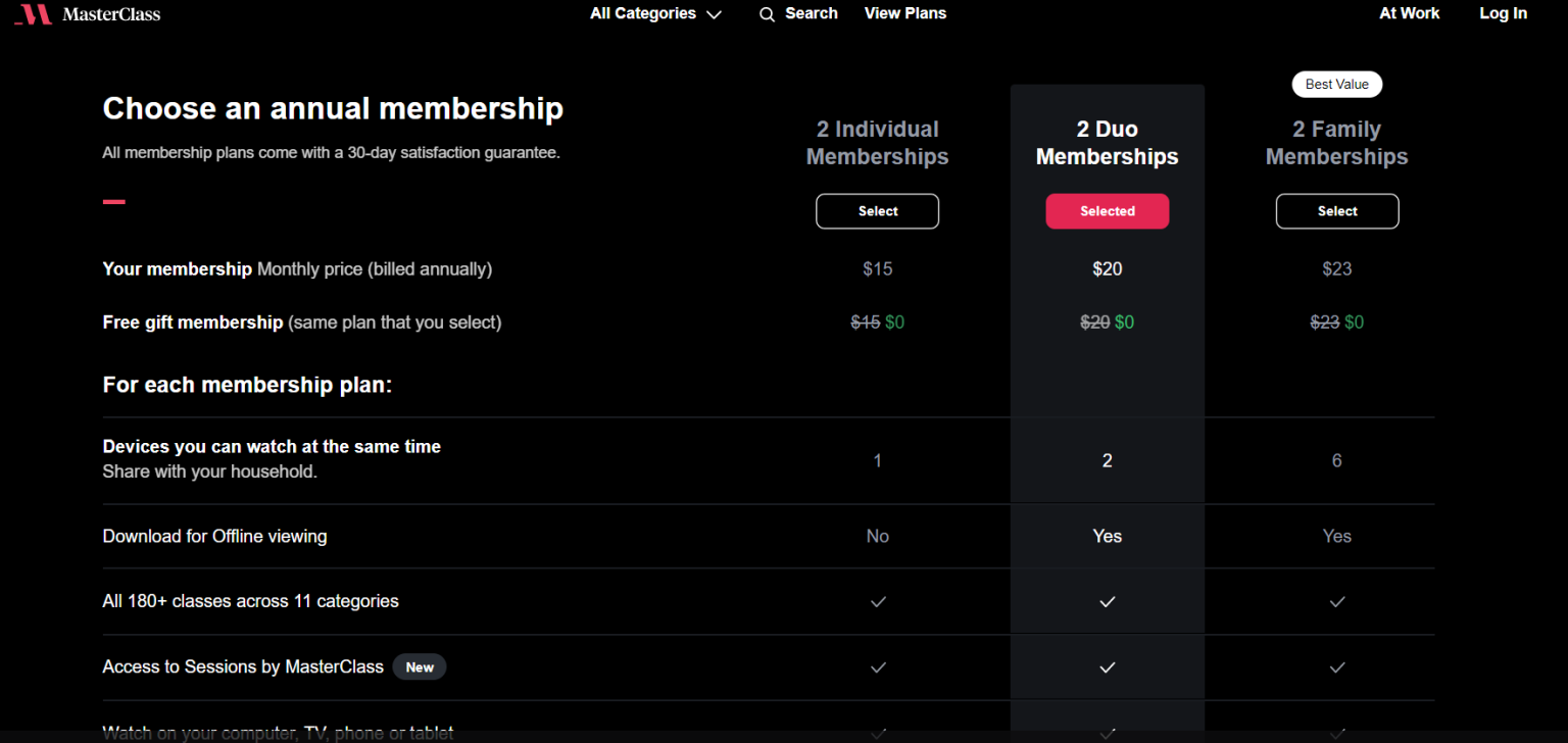 How Much Does MasterClass Cost in 2025? (Pricing Breakdown)