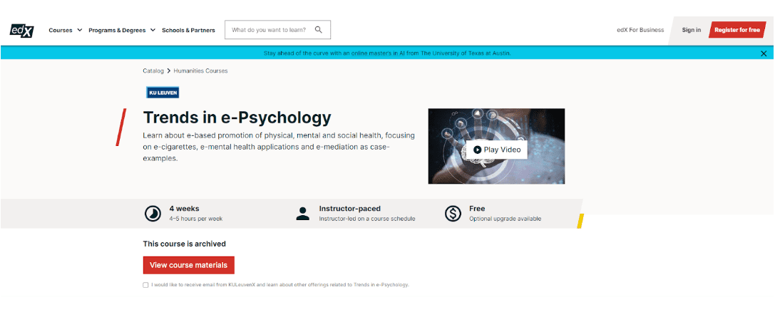 14 Best Free Psychology Courses Online For You In 2025