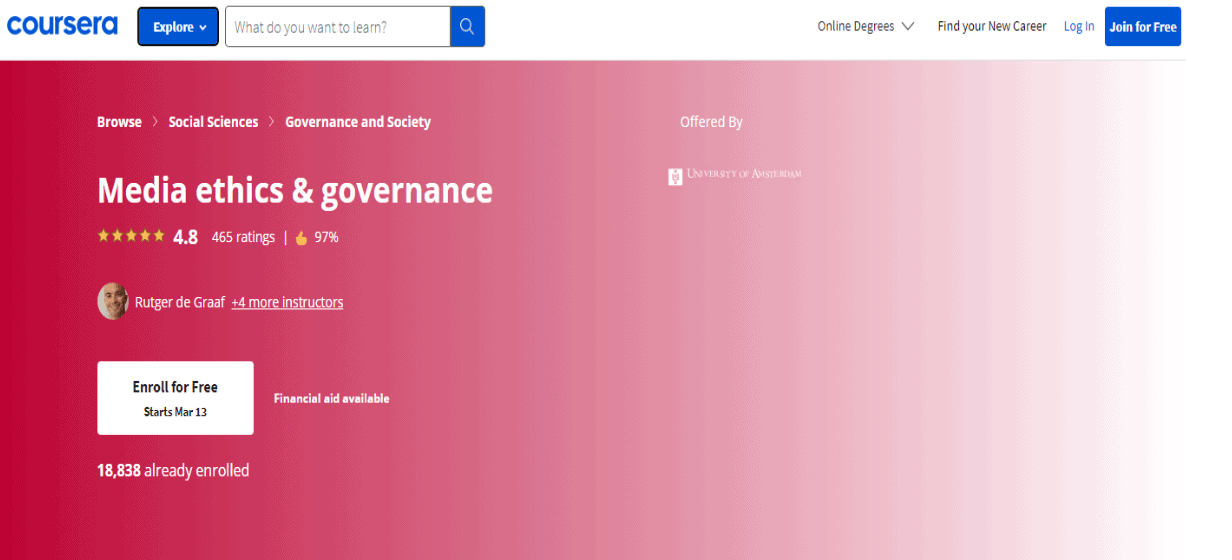 11+ Best Journalism Courses Online For Beginners In 2025