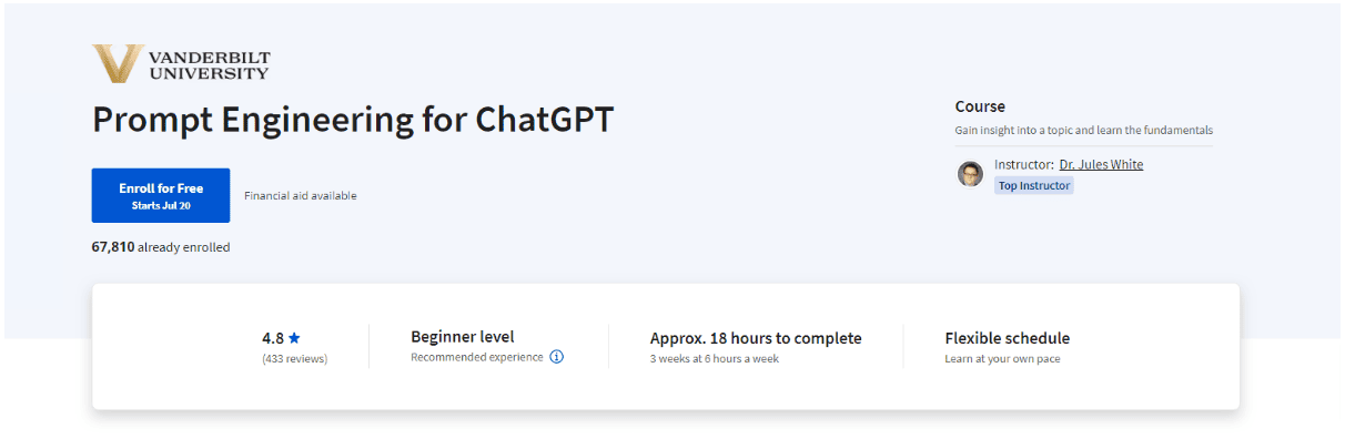 9 Best Prompt Engineering Courses & Certificates (2025)