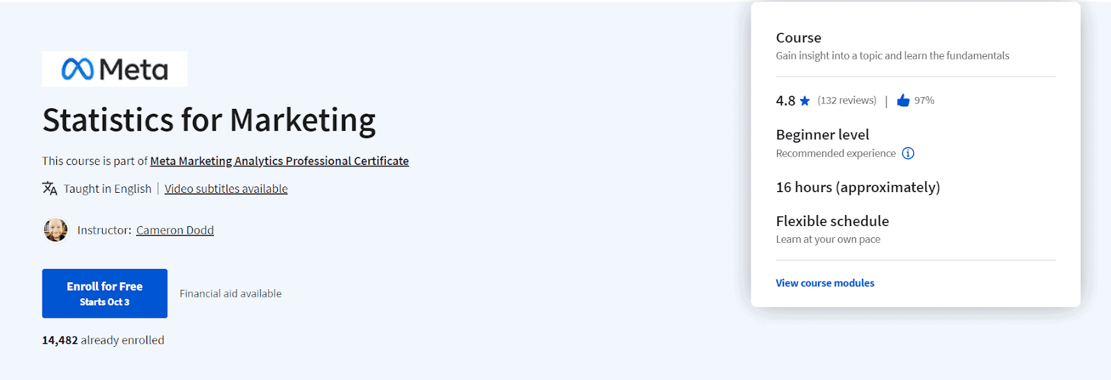 15 Best Online Statistics Course With Certificates for 2025